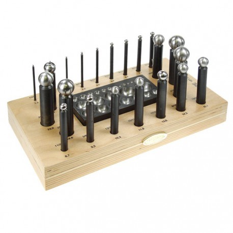 21 Punch Dapping & Cube Set no. 159.500 - SAR-Machine Oy