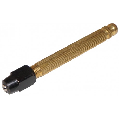 Brass Handle Pin Vise, 80 mm, no. S-618 - SAR-Machine Oy